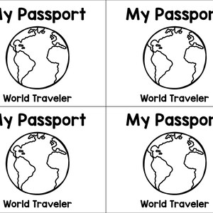 Airport Dramatic Play Center Kit: Pretend Pilot, Passport, & Boarding ...