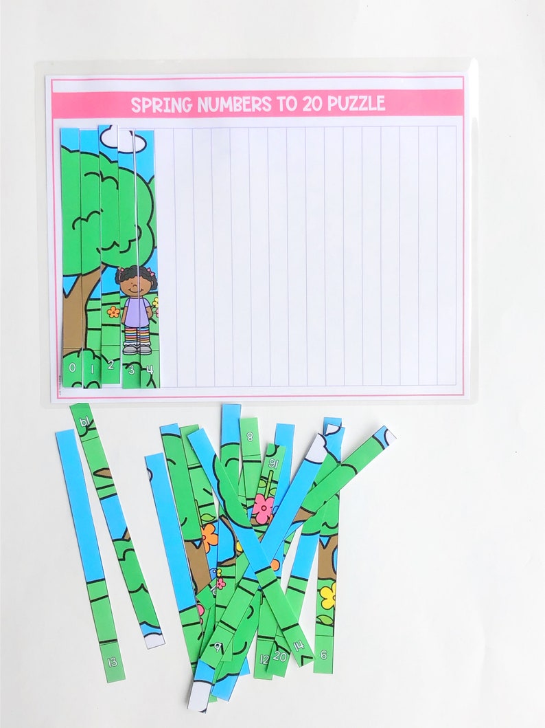 Spring Themed Busy Binder Activity Binder Homeschool | Etsy