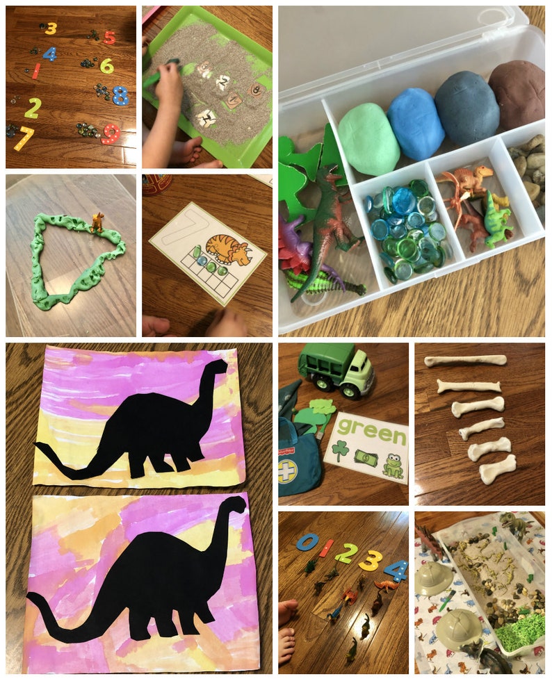 Dinosaur Preschool Dinosaur Unit Dinosaur Preschool Unit - Etsy