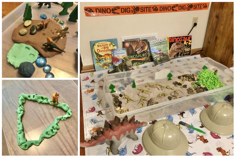 Dinosaur Preschool Unit: Play-based Learning Activities - Etsy