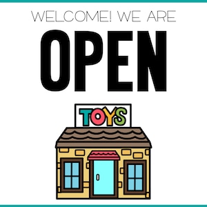 Toy Shop Dramatic Play, Toy Store Dramatic Play Center Kit, Toy Store ...