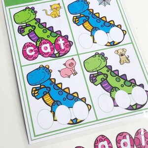 Dinosaur Busy Binder, Activity Binder, Homeschool, Preschool Activities ...