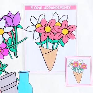 Spring Themed Busy Binder, Activity Binder, Homeschool, Preschool ...