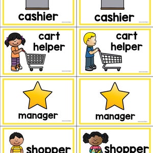 Grocery Shop Dramatic Play, Dramatic Play Center Kit, Grocery Store ...