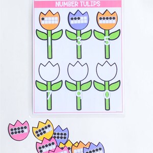 Spring Themed Busy Binder, Activity Binder, Homeschool, Preschool ...