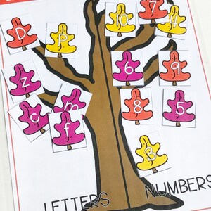 Fall Themed Busy Binder, Activity Binder, Homeschool, Preschool ...