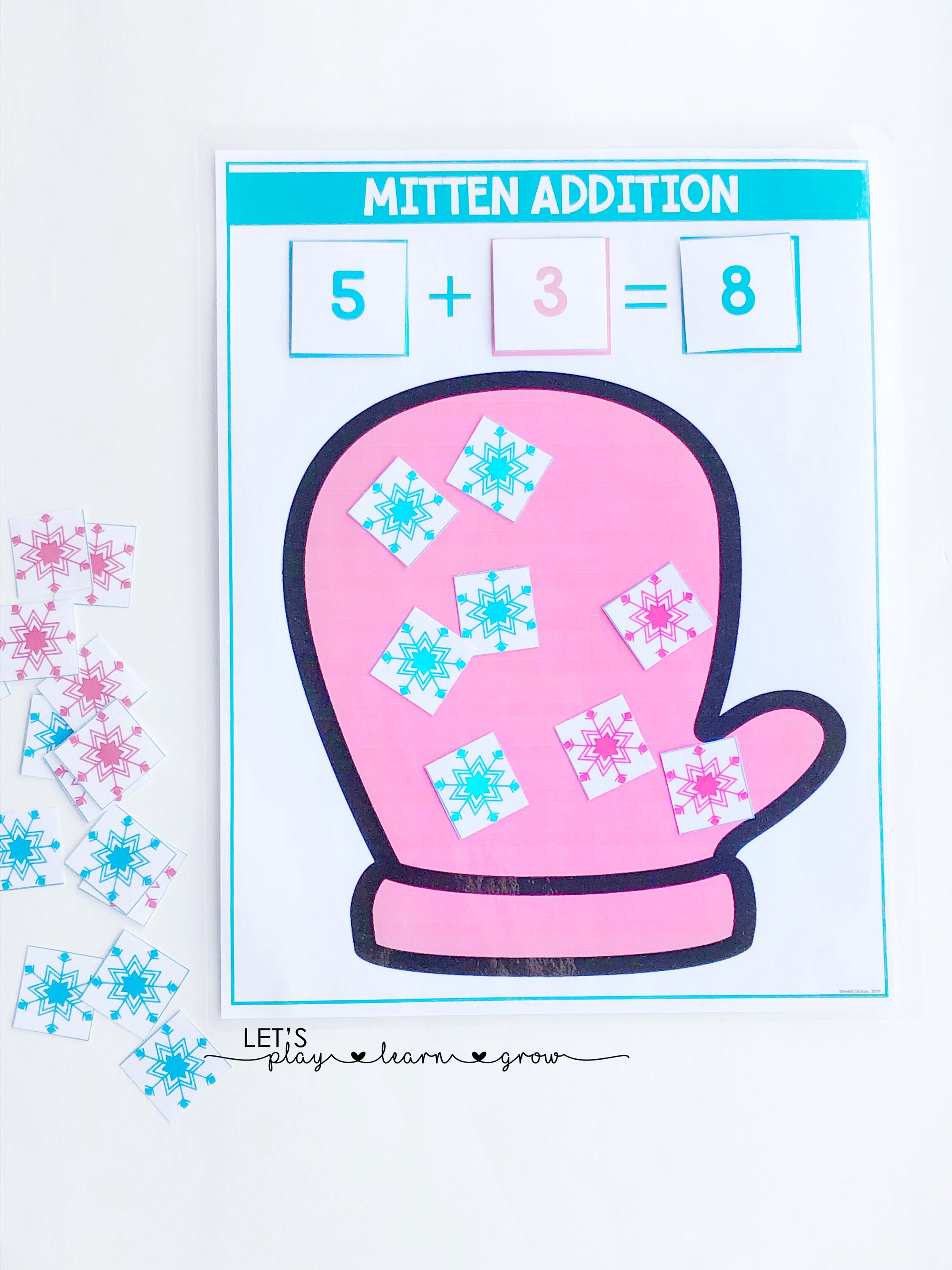 Winter Themed Busy Binder Activity Binder Homeschool | Etsy