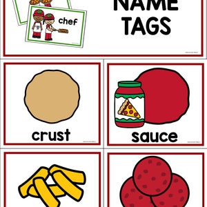 Pizza Shop Dramatic Play Center Kit - Etsy