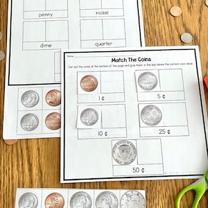 Coin and Money Printable Activities | Money Unit | Coin Printables ...