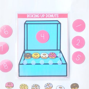 Sweet Treats Themed Busy Binder, Activity Binder, Homeschool, Preschool ...