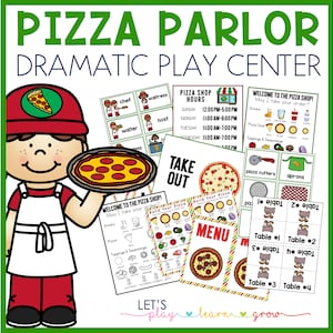 Pizza Shop Dramatic Play Center Kit - Etsy
