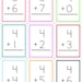 Addition Facts Flash Cards: Sums to 10 (PDF Pattern) - Etsy