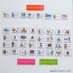Visual Schedule Cards, Daily Rhythm Cards, 236 Visual Schedule Cards ...