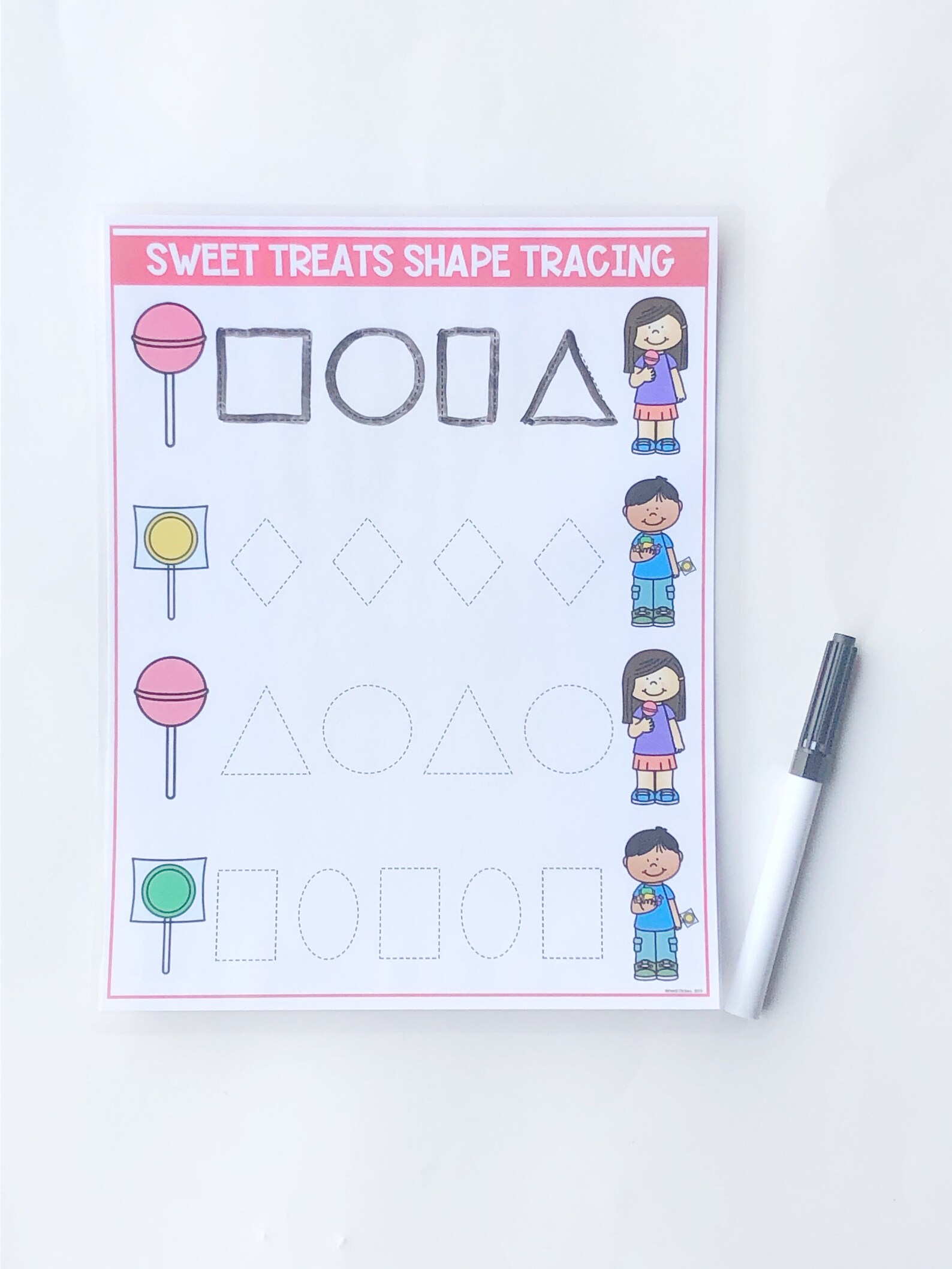Sweet Treats Themed Busy Binder Activity Binder Homeschool | Etsy