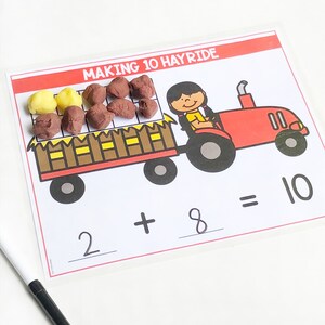 Fall Themed Busy Binder, Activity Binder, Homeschool, Preschool ...