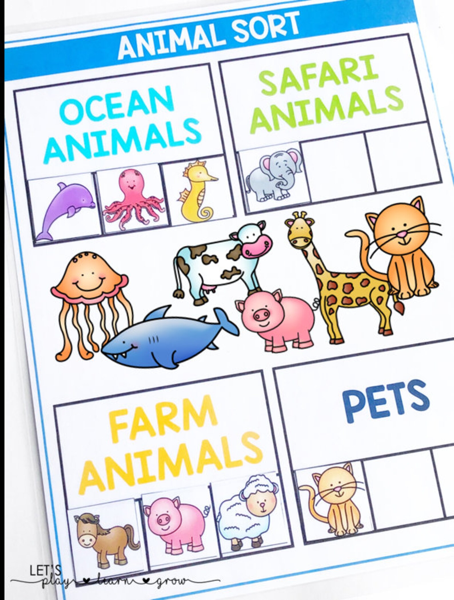 Ocean Themed Busy Binder Activity Binder Homeschool - Etsy