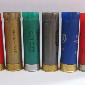 Shotgun Shell Set of 12 Weighted Wedding Place Cards/ Name - Etsy