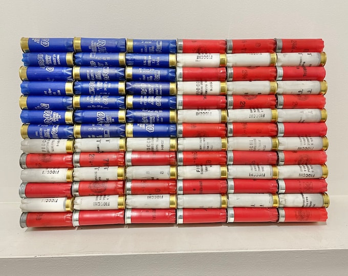 Shotgun Shell American Flag Patriotic Wall Decor - Etsy