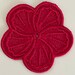 Hibiscus Sewing Machine Spool Pin Doily - Etsy