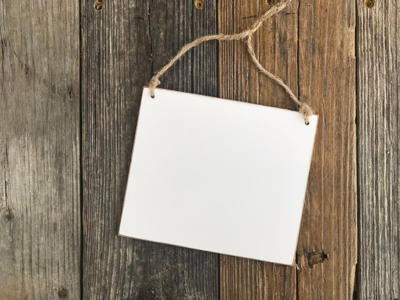 CREME Hanging Whiteboard Sign 7 X 6 Tags | Etsy