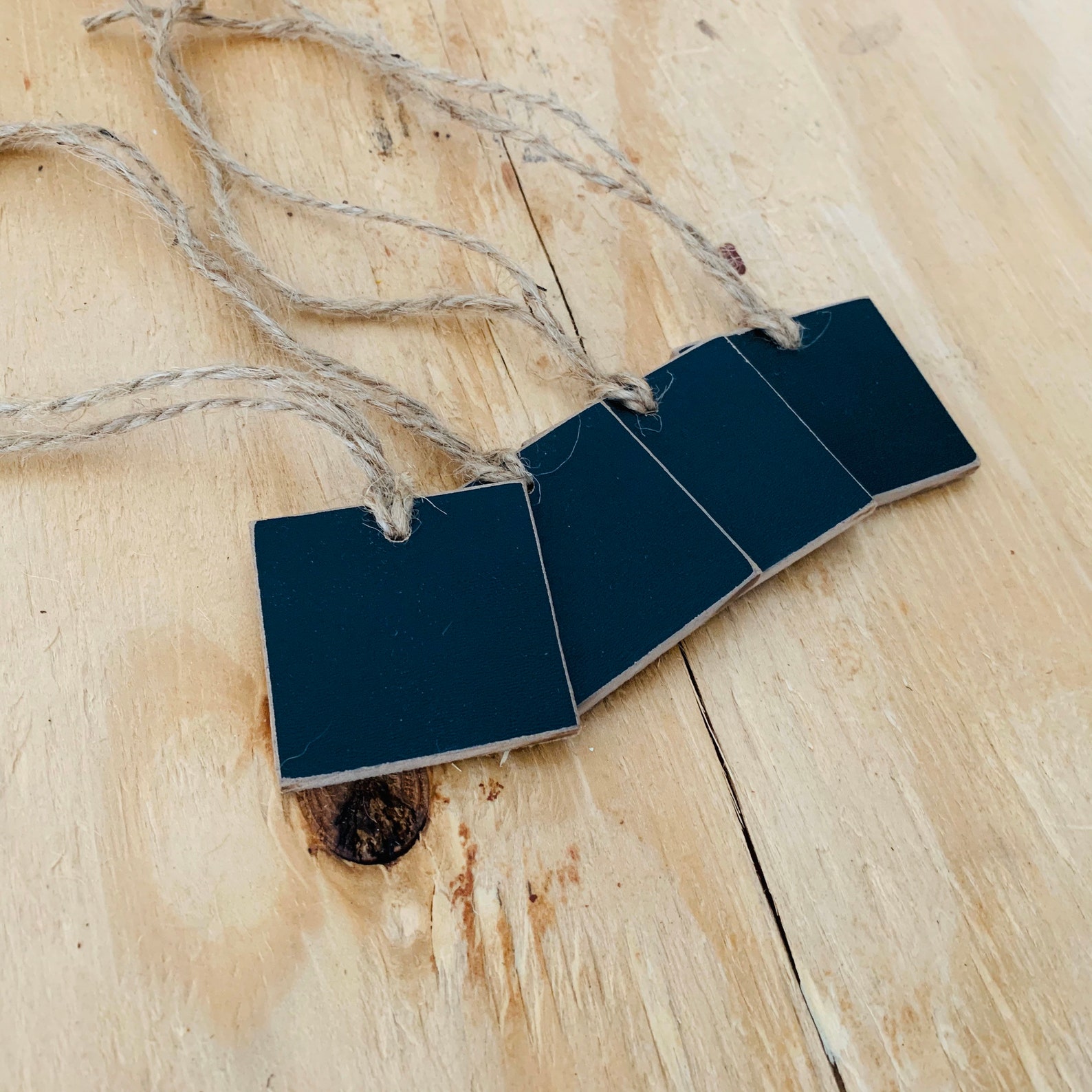 MINI Chalkboard Tags Signs Labels Set of 4 2 X | Etsy