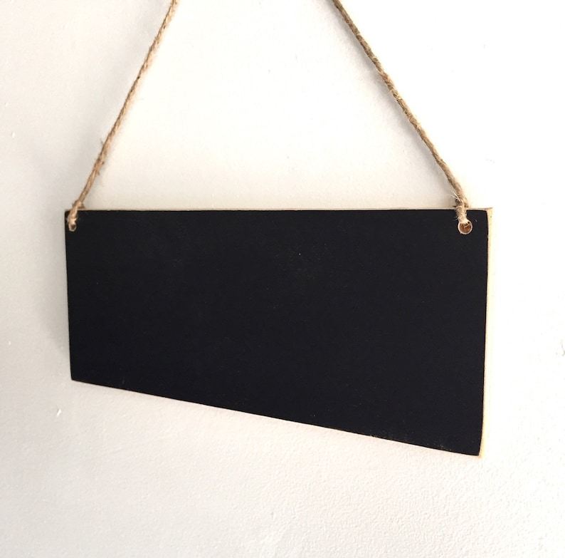 MOD | Hanging Chalkboard Sign - Wedding Signs, Office, Labels, Kitchen ...