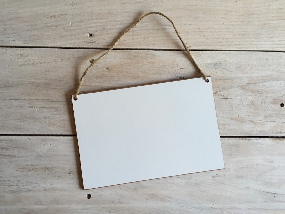 ICING | Hanging Whiteboard Sign - 9" X 6", Tags, Signs, Office, Dorm ...