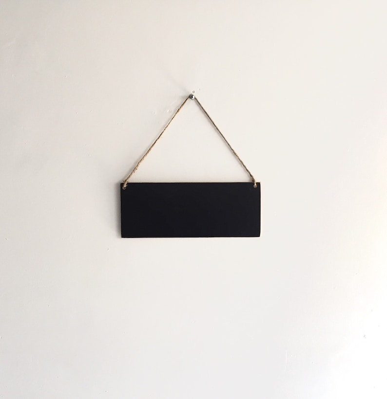 MOD | Hanging Chalkboard Sign - Wedding Signs, Office, Labels, Kitchen ...