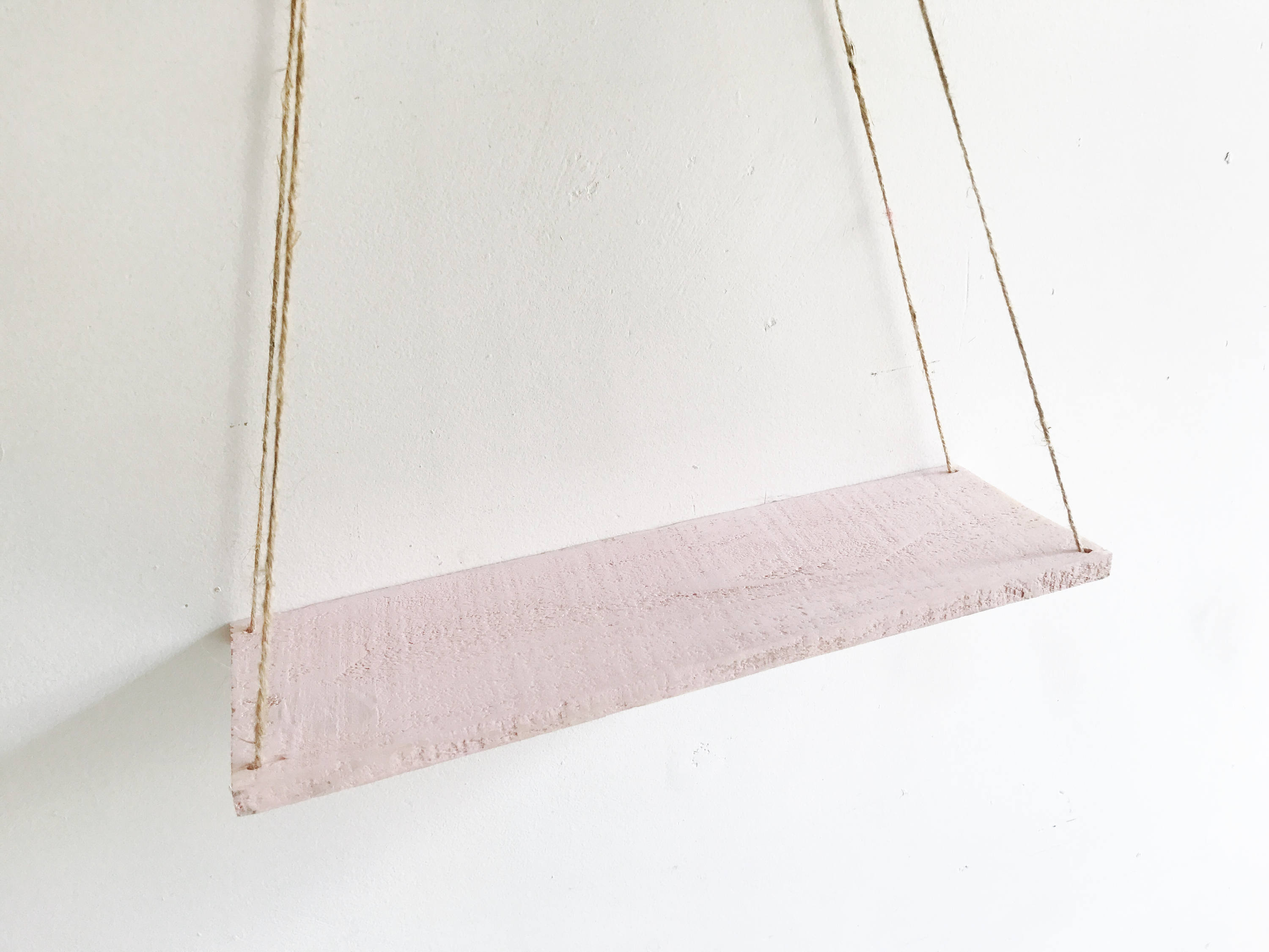 BALLET | Hanging Pallet Shelf, Beach Decor, Wood, Floating Shelf, Swing ...