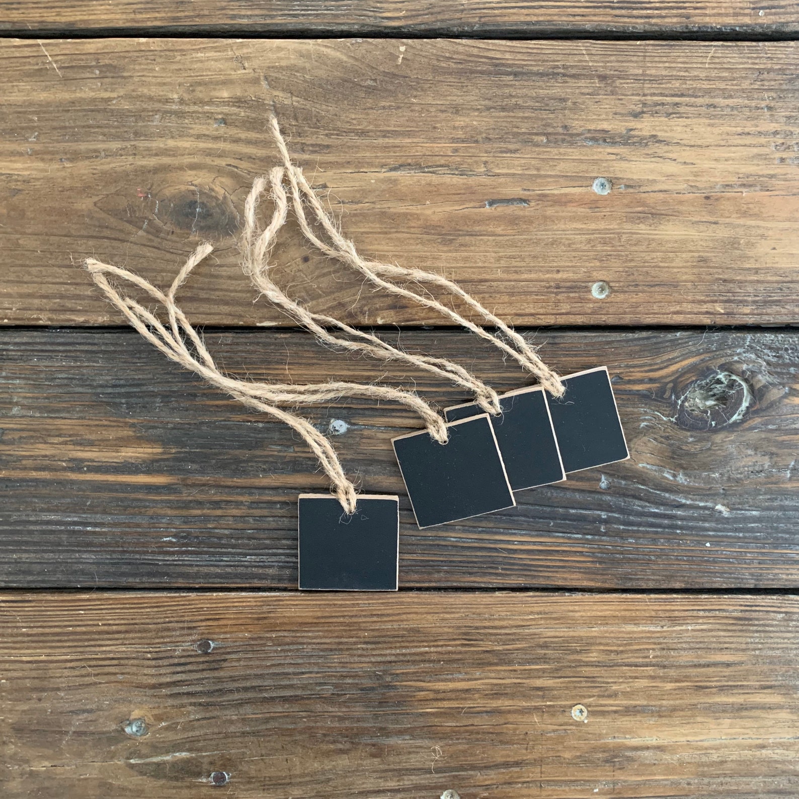 MINI Chalkboard Tags Signs Labels Set of 4 2 X - Etsy