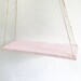 BALLET | Hanging Pallet Shelf, Beach Decor, Wood, Floating Shelf, Swing ...