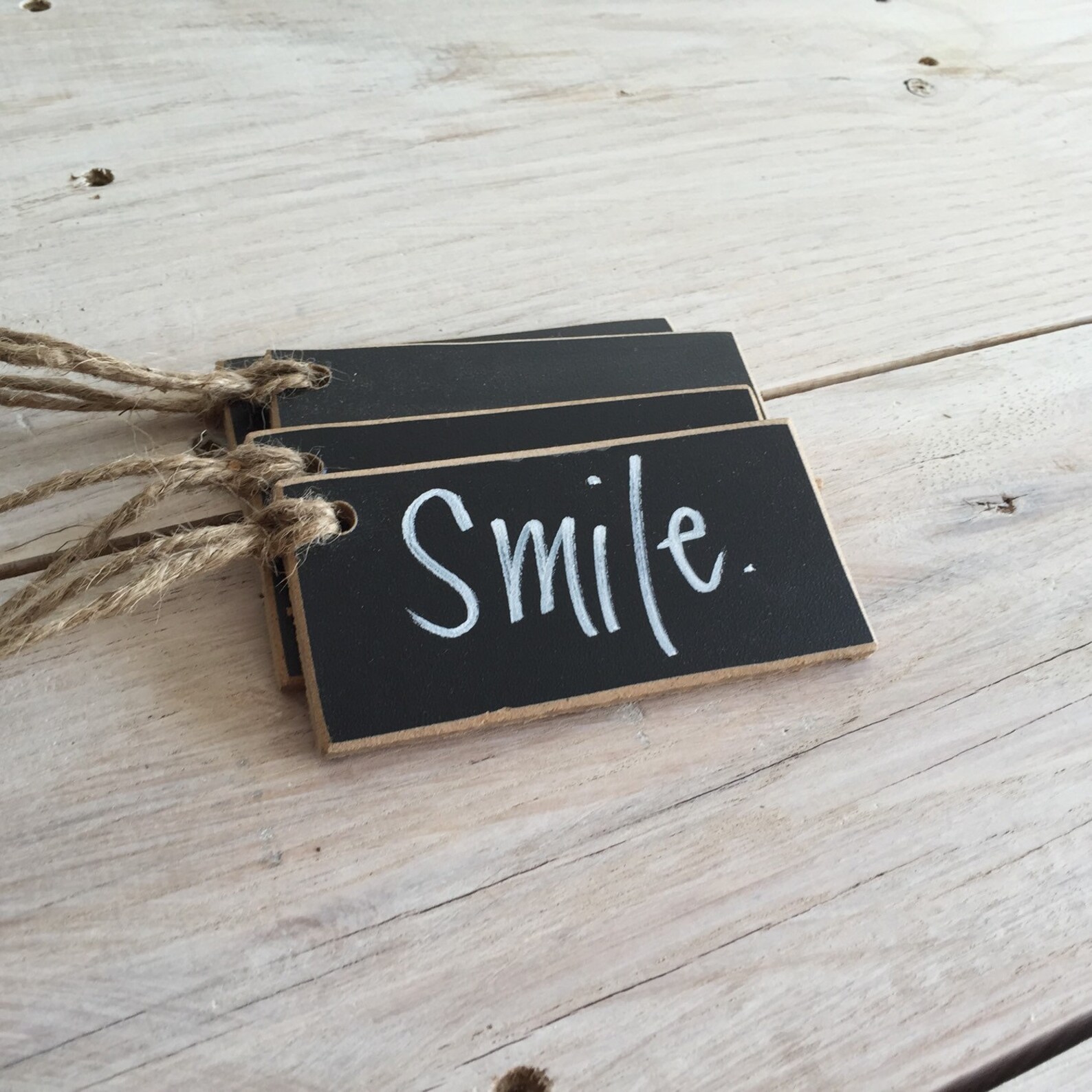 JAMES Chalkboard Tags Signs Labels Set of 4 2 X - Etsy