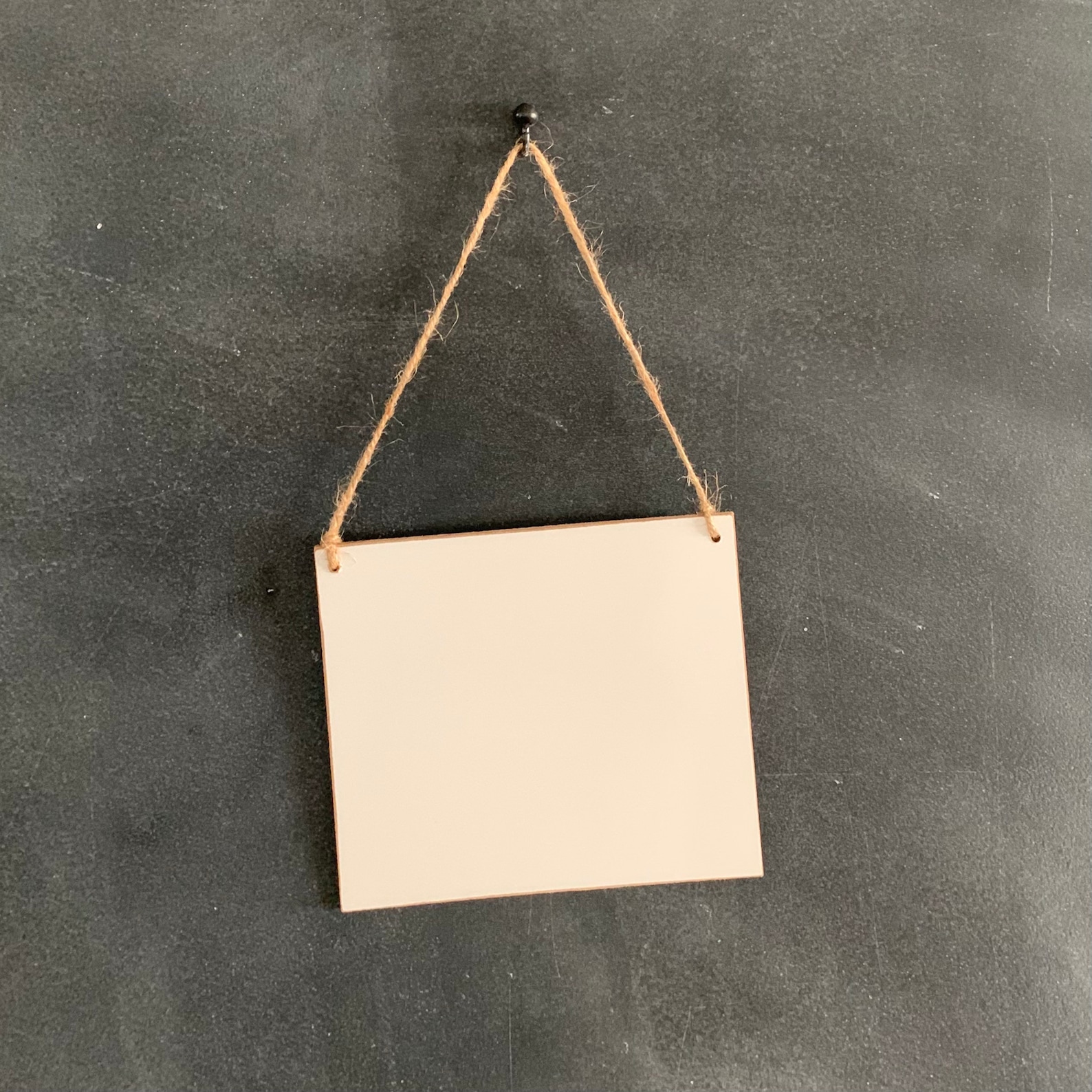 CREME Hanging Whiteboard Sign 7 X 6 Tags - Etsy