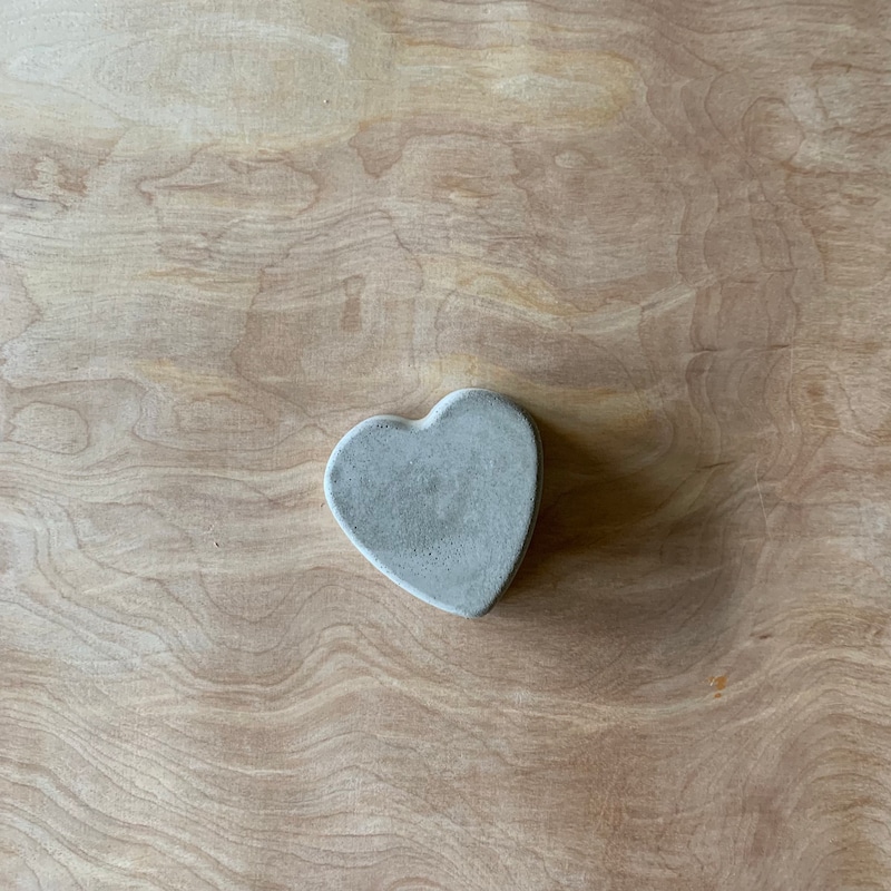 Concrete Heart - Etsy
