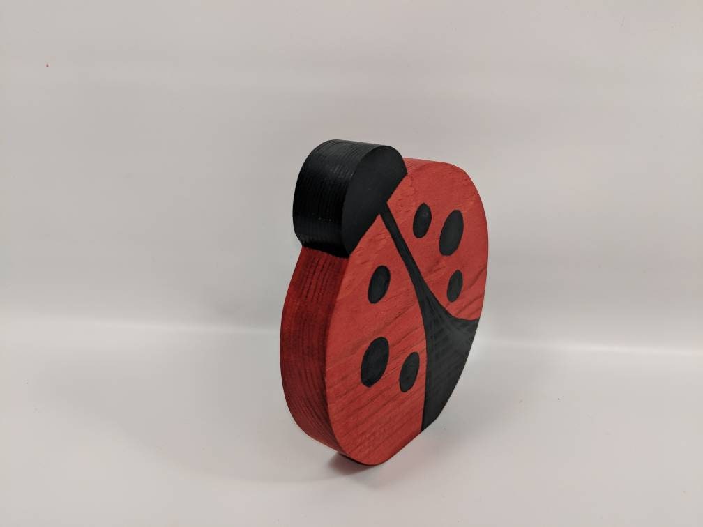 Ladybug. Wooden Ladybug. Insert for HOME Sign. Interchangeable - Etsy