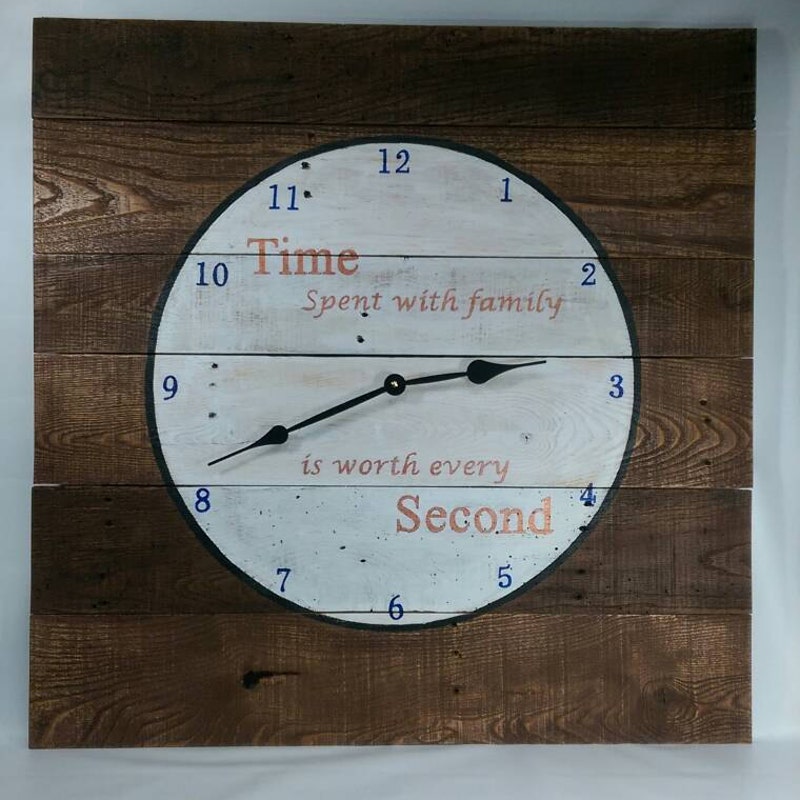 Pallet Clock - Etsy