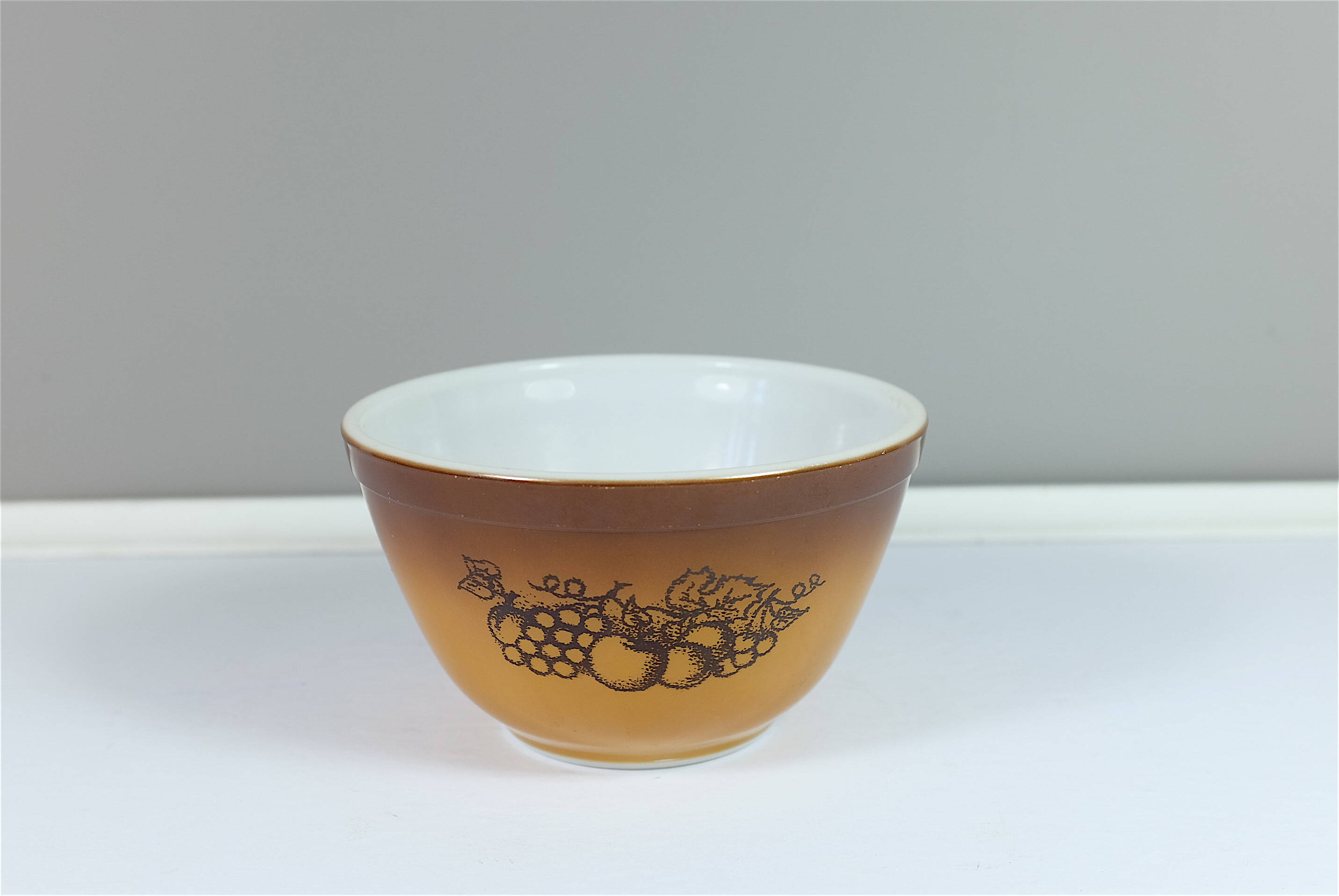 Home & Living PYREX Town & Country Brown #401 Small Mixing Bowl 1 12 ...