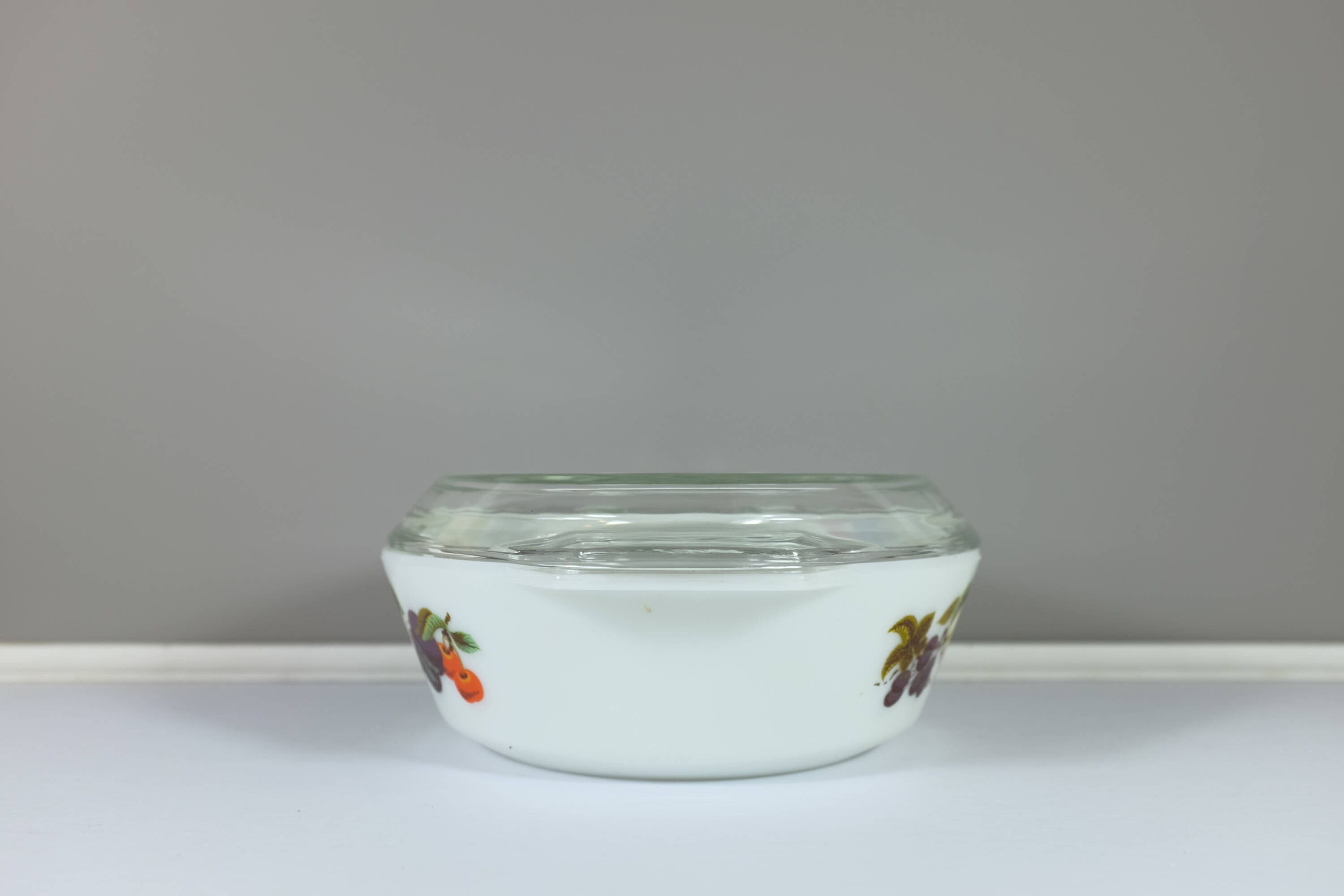Vintage Milk Glass Pyrex Casserole Bowl Dish With Glass Lid, Pyrex ...
