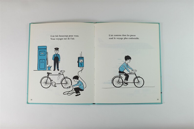 Vintage Children Book, Je Me Renseigne Sur L'air, 1971 - Vintage French ...