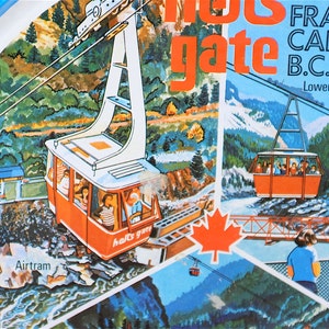 Vintage Round Metal Hell's Gate Fraser Canyon BC Canada - Etsy