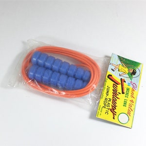 Vintage Plastic Jump-rope Made in Hong Kong Retro Toys Deadstock Retro ...