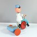 Vintage Wooden Milkman Toy Retro Wooden Toy by Vilac Made in France ...