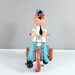 Vintage Wooden Milkman Toy Retro Wooden Toy by Vilac Made in France ...