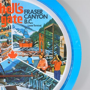 Vintage Round Metal Hell's Gate Fraser Canyon BC Canada - Etsy