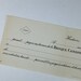 Antique Canadian National Bank Check From Early 1900 Unused Vintage ...