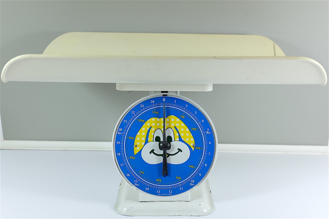 Vintage Baby Scale Retro Newborn Scale Vintage Nursery | Etsy