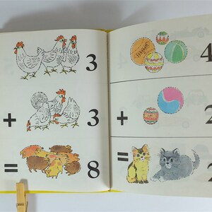 Vintage Children Book, the Counting Book - Vintage 1957 Wonder Book ...