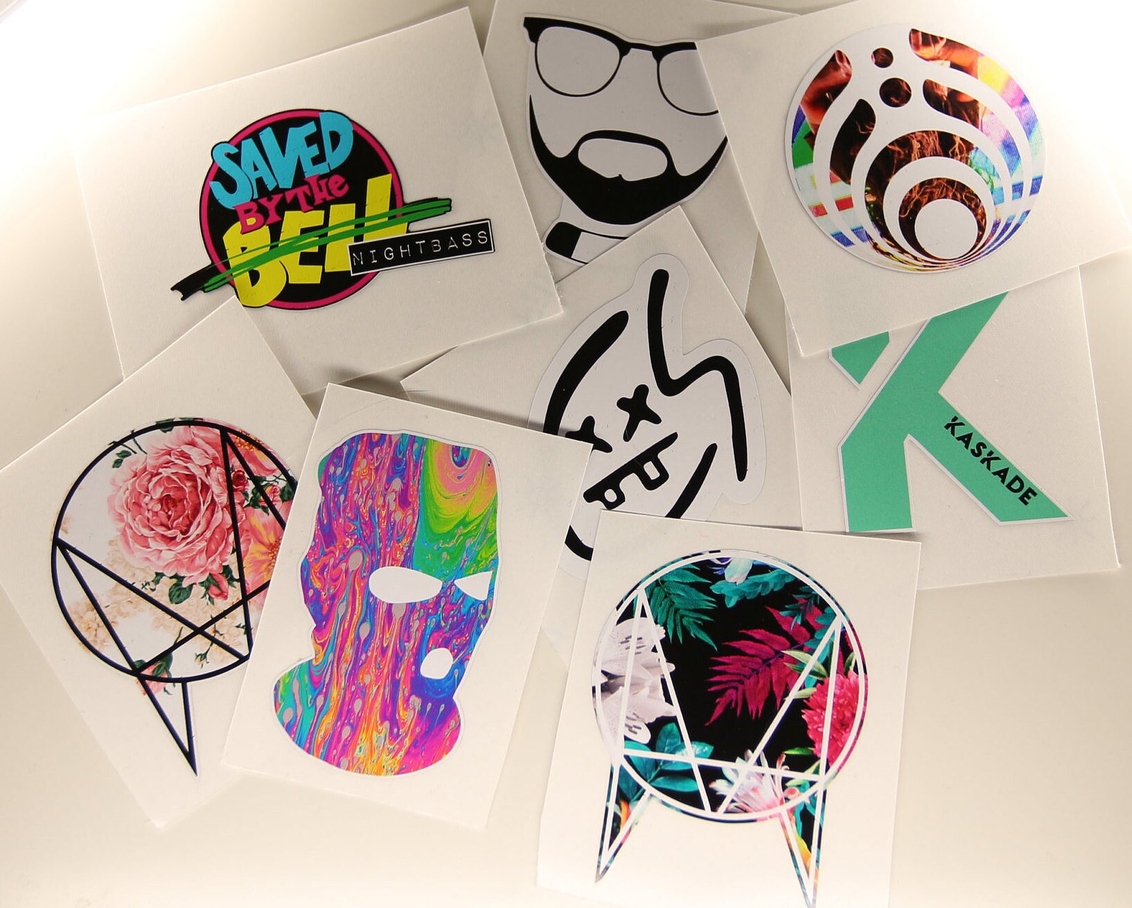 DJ Sticker Pack new Stickers EDM Sticker Rave Festival - Etsy Australia