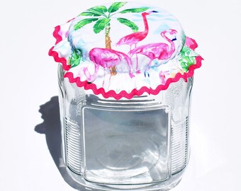 Flamingo Mason Jar - Etsy