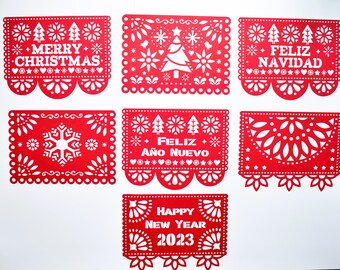 Feliz Navidad Banner - Etsy